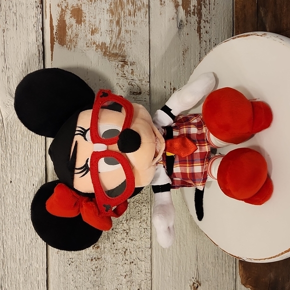 Disney | Toys | Adorable Minnie Mouse School Girl Plush | Poshmark